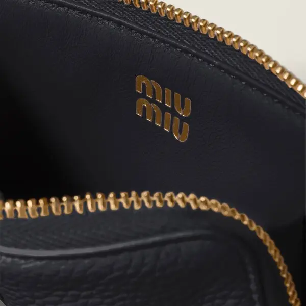 Miu Miu Leather Pouch Card Holder