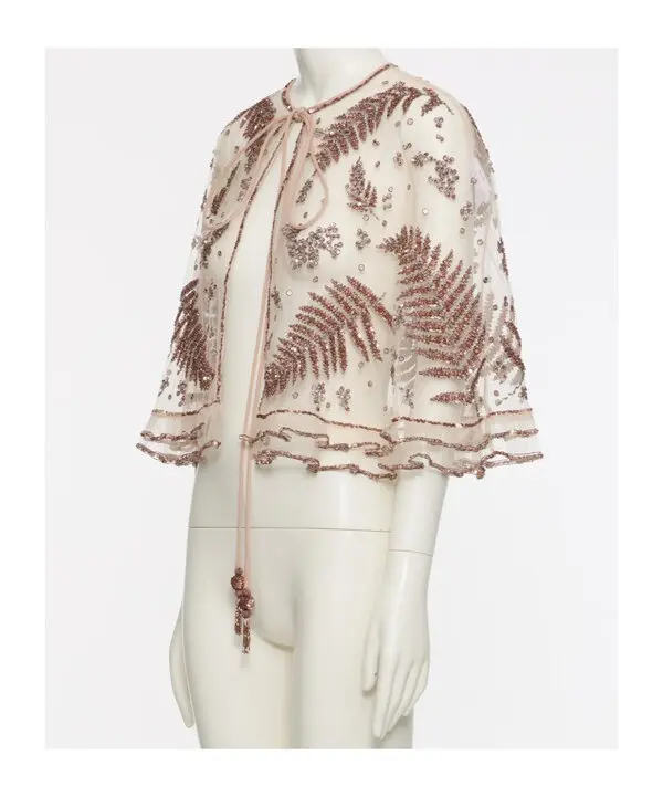 Valentino Garavani Lace-up Shawl