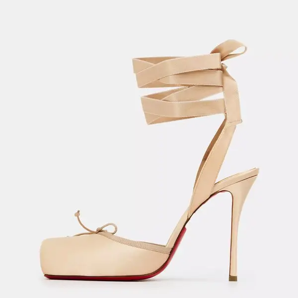 CHRISTIAN LOUBOUTIN Cassia Lace-up Pumps