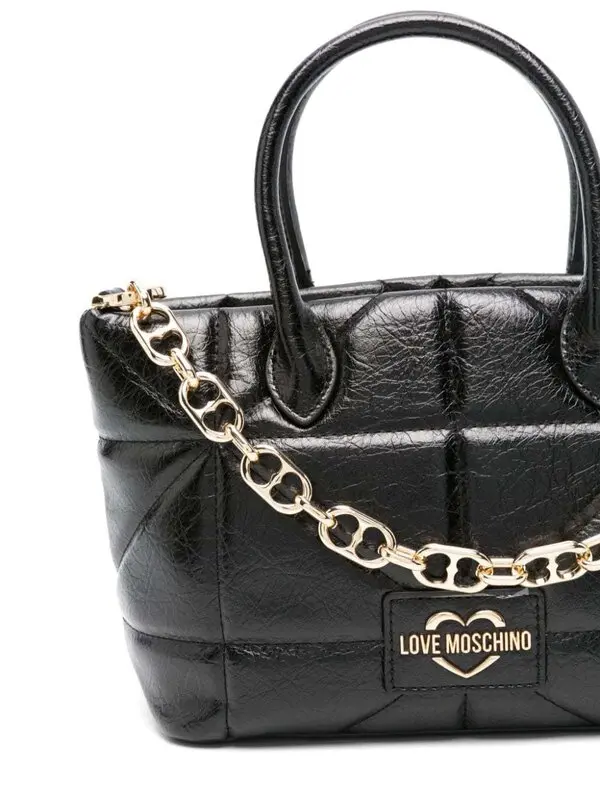 Moschino Love Logo-lettering Chain Crossbody Bag