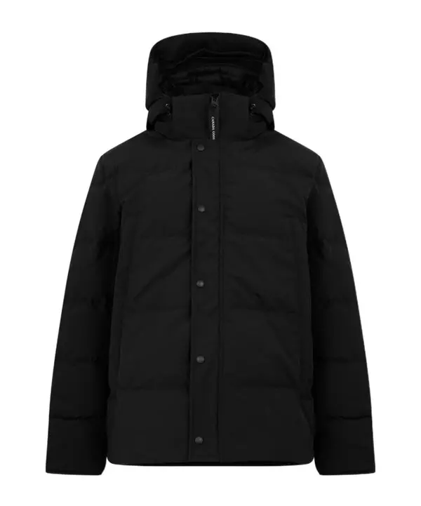 Canada Goose Logo Patch Down Parka Jacket