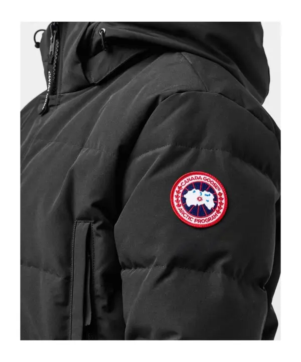 Canada Goose Logo Patch Down Parka Jacket