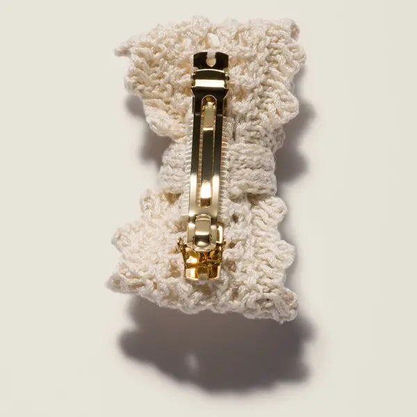 Miu Miu Cotton Hair Clip