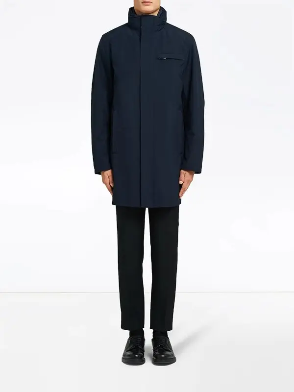 Prada Technical Fabric Raincoat