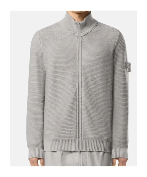 Stone Island Logo-patch Cardigan