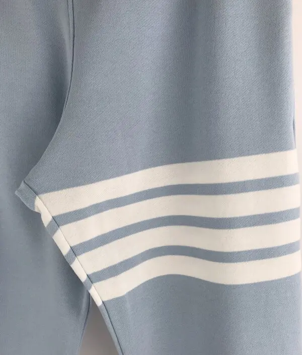 Thom Browne Four-bar Detailed Track Pants
