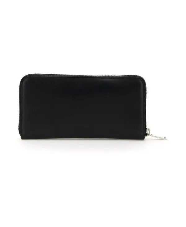 Saint Laurent Leather Logo-plaque Wallet