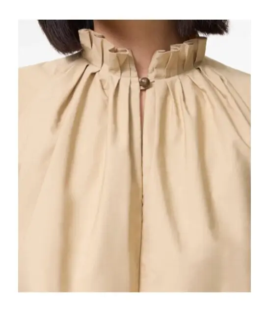 Burberry Cotton Poplin Midi Dress