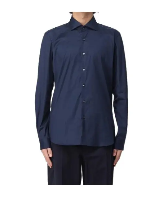FAY Long Sleeve Cotton Shirt