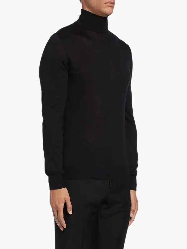 Prada Cashmere High Neck Pullover