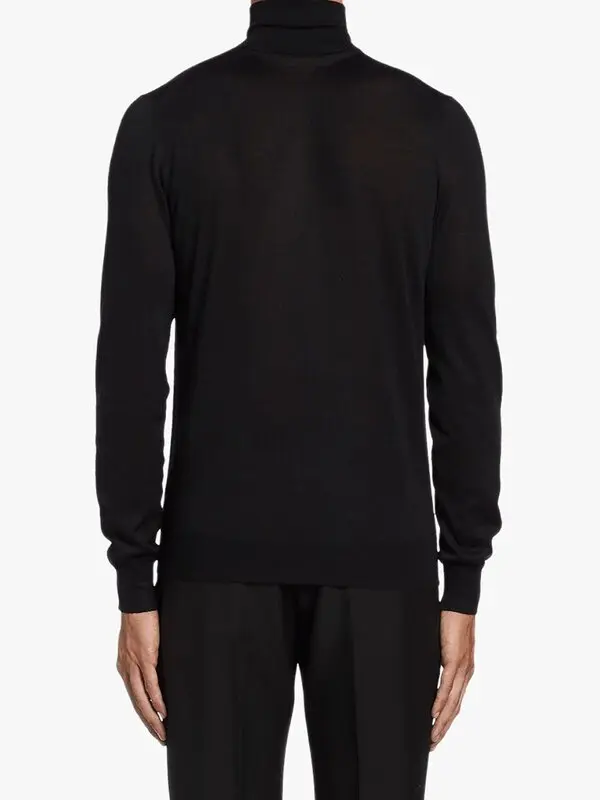 Prada Cashmere High Neck Pullover