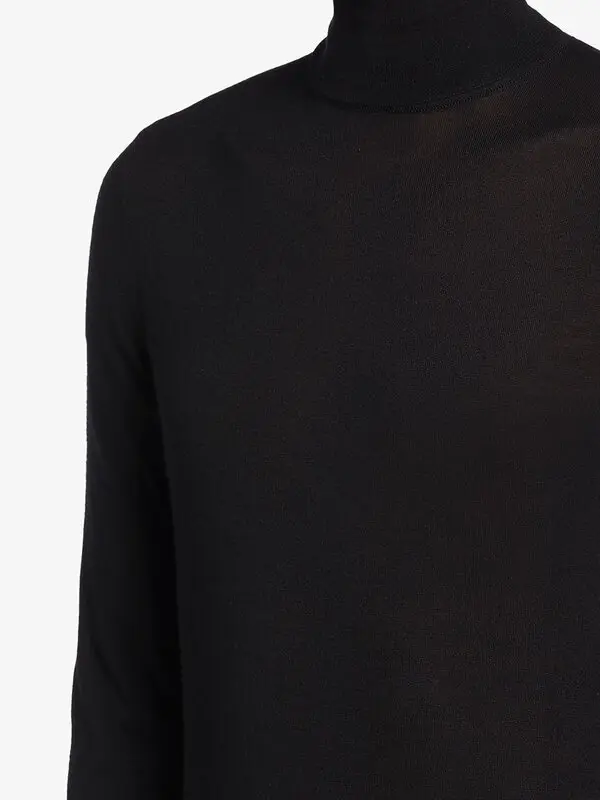 Prada Cashmere High Neck Pullover