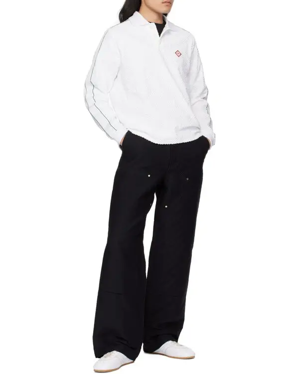 Casablanca Jacquard Cargo Trousers