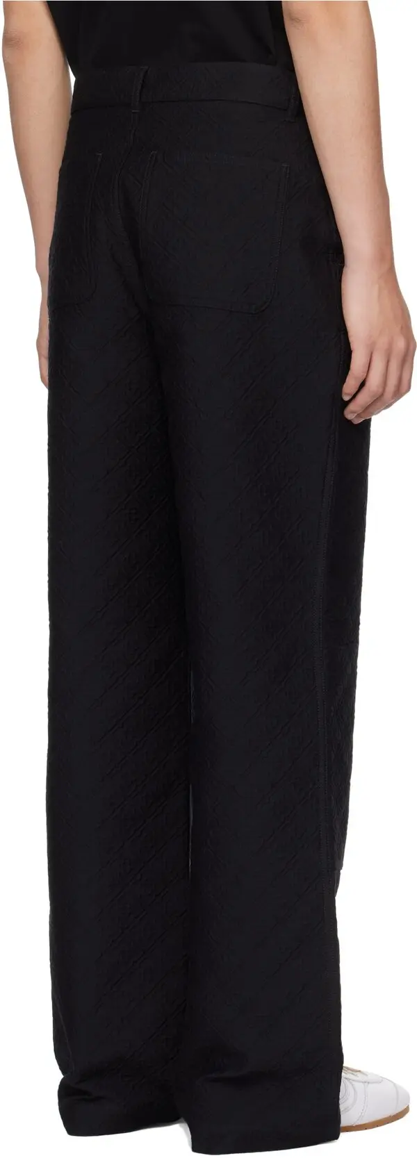 Casablanca Jacquard Cargo Trousers