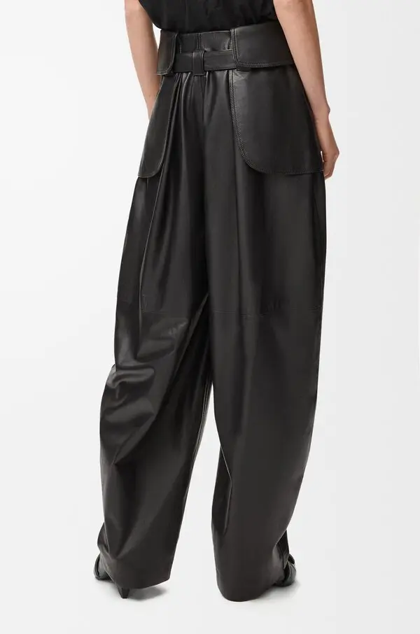 Loewe Nappa Lambskin Cargo Trousers