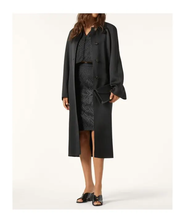 Loro Piana Bleivio Hand-woven A-line Skirt