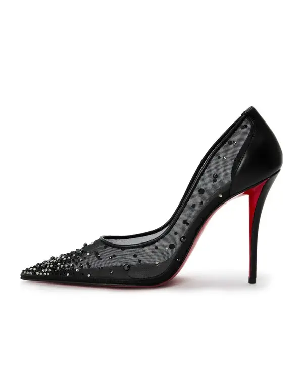 CHRISTIAN LOUBOUTIN Embellished Pointed Toe Stilettos