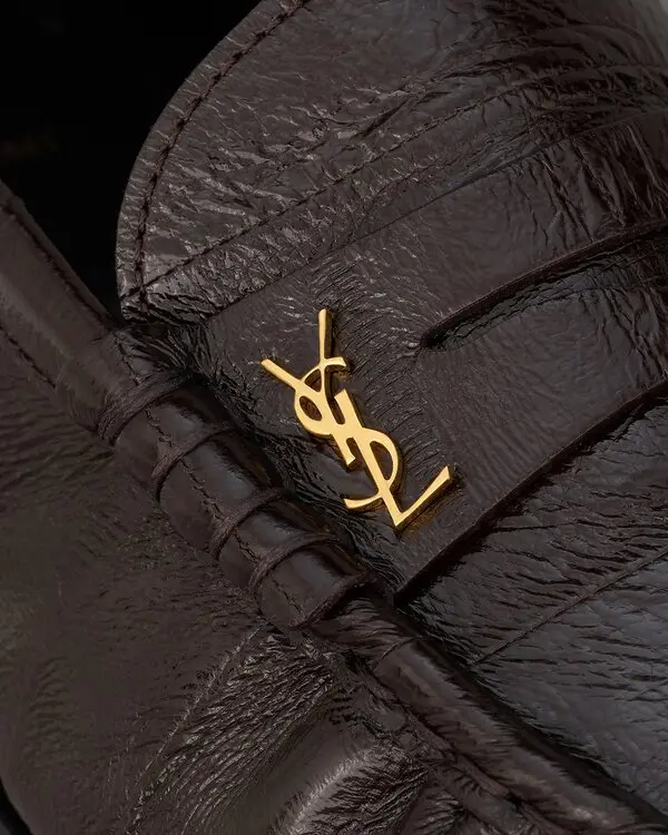 Saint Laurent Le Loafer Round-toe Loafers