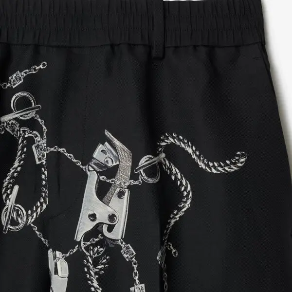 Burberry Graphic Detail Pants