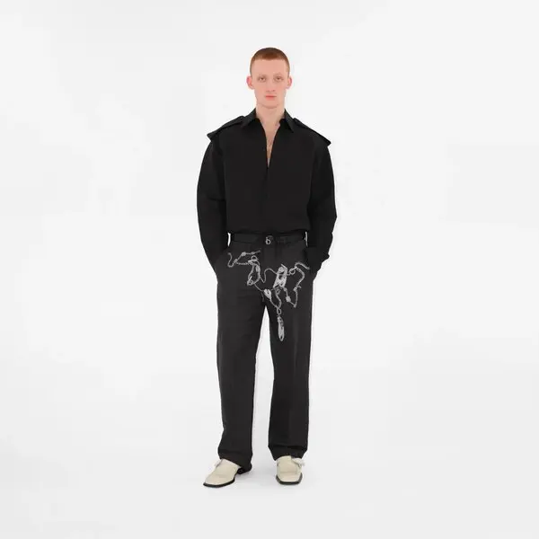 Burberry Graphic Detail Pants