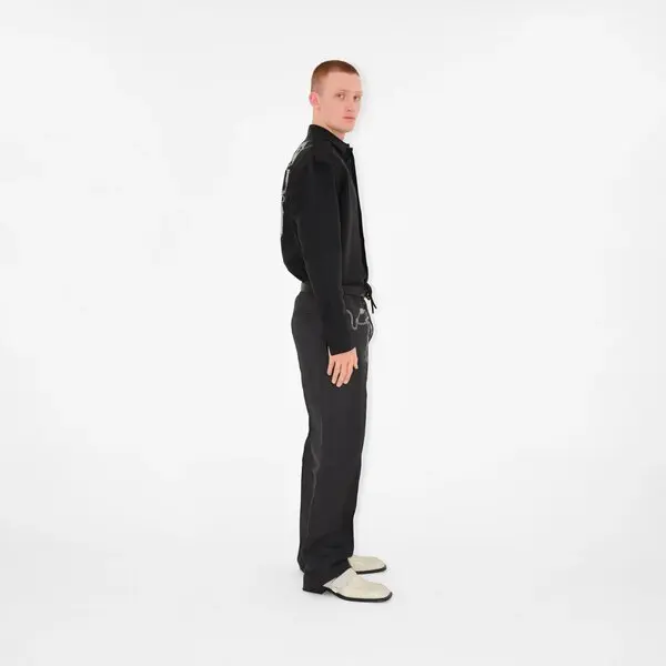 Burberry Graphic Detail Pants