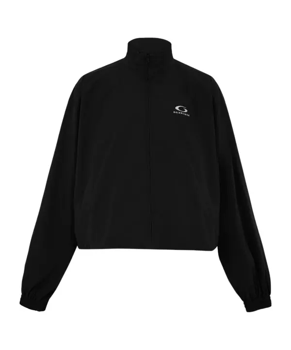 Balenciaga Logo Zip Up Casual Jacket
