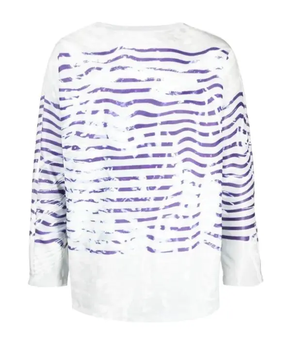 DOUBLET Mirage Basque Long-sleeve T-shirt