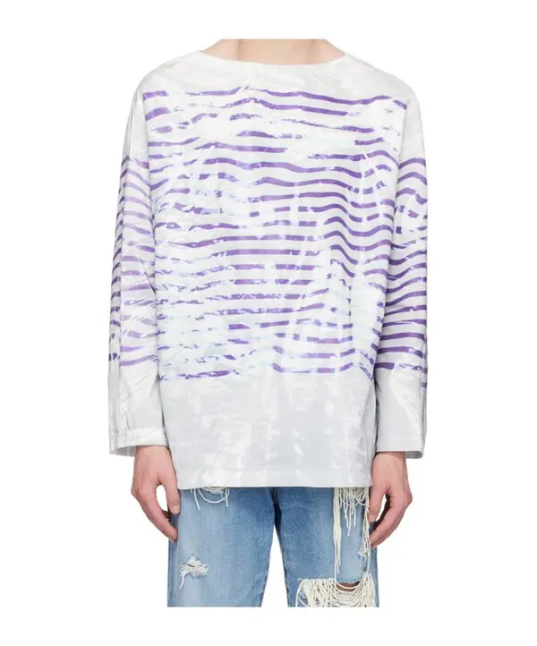 DOUBLET Mirage Basque Long-sleeve T-shirt