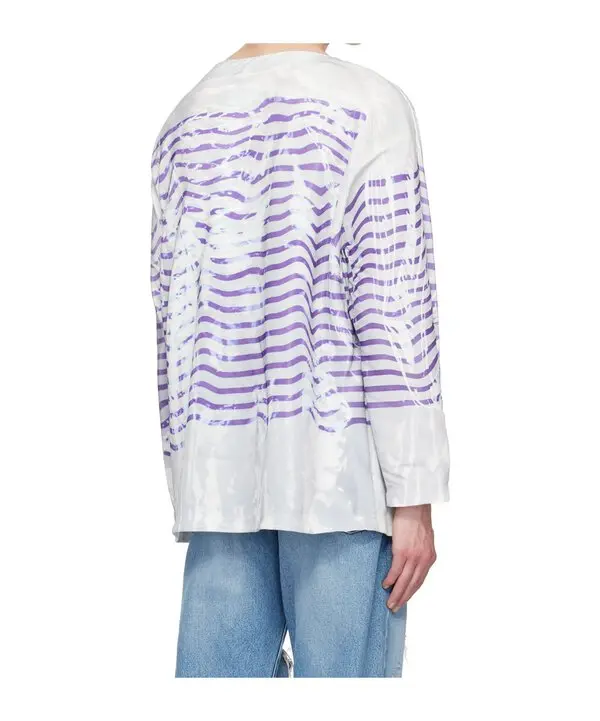 DOUBLET Mirage Basque Long-sleeve T-shirt