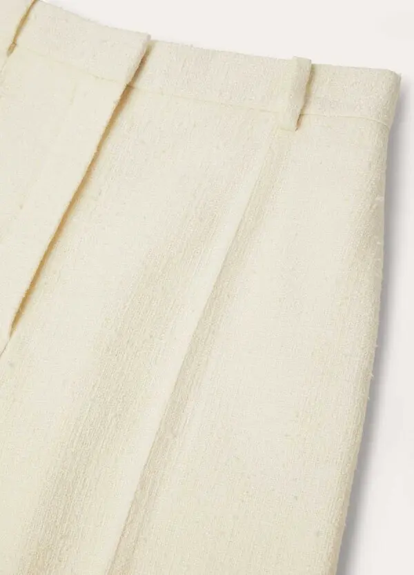 Loro Piana Mid-rise Bouclé Trousers