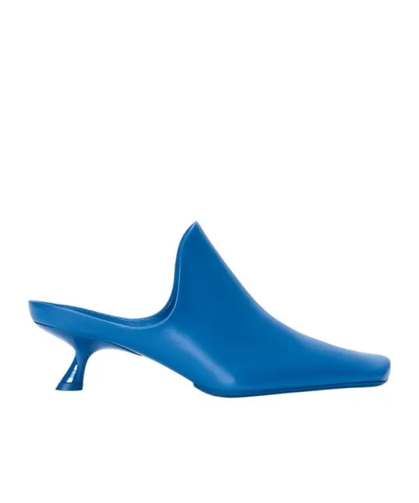 Loewe Emily Mule In Lambskin - Royal Azure