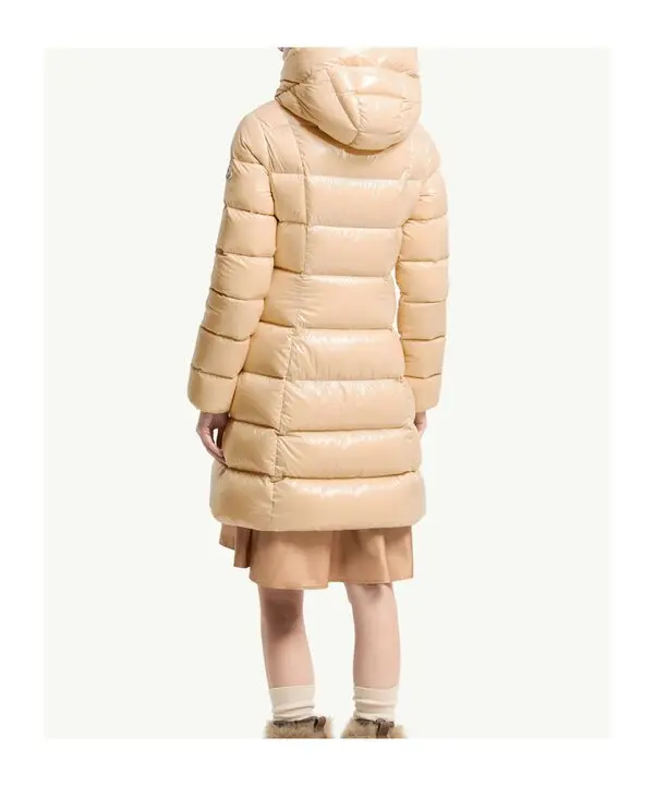 Moncler Marusse Hooded Mid-length Down Jacket