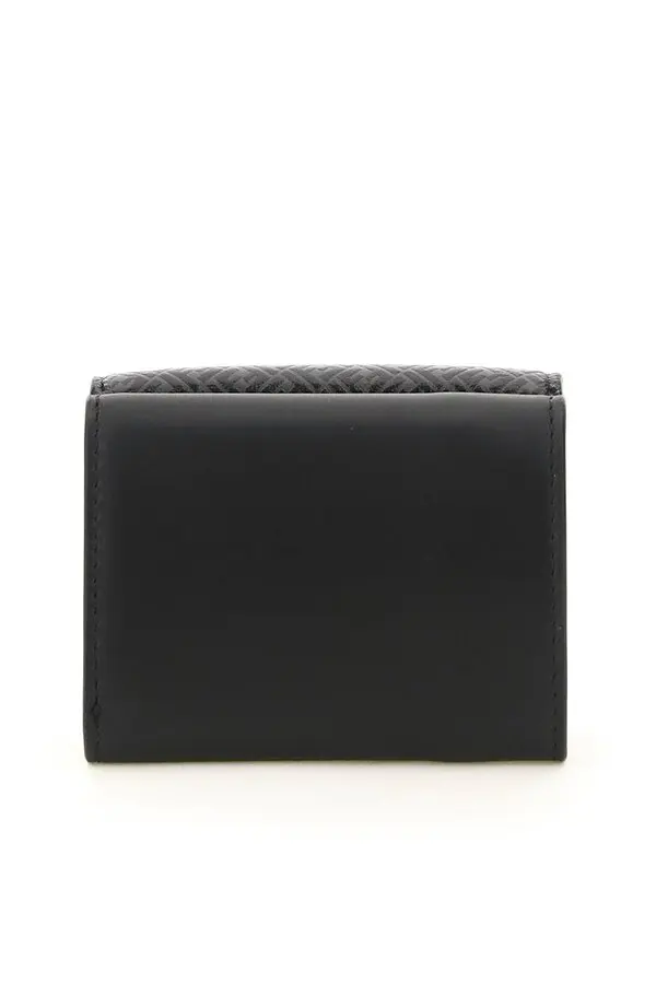 Fendi Logo Detailed Tri-fold Wallet