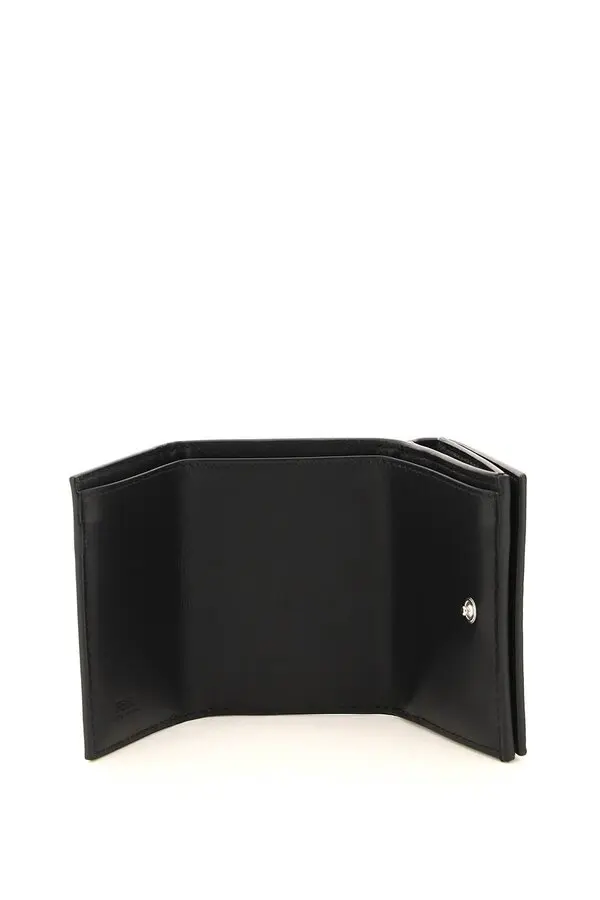Fendi Logo Detailed Tri-fold Wallet