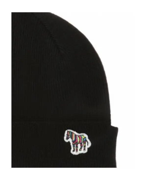 Paul Smith Zebra Logo Beanie