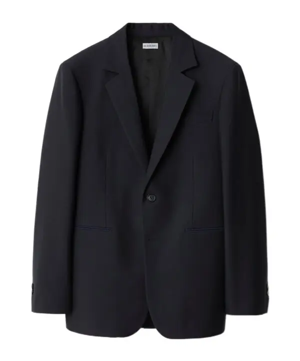 Burberry Wool Tailored Jacket
