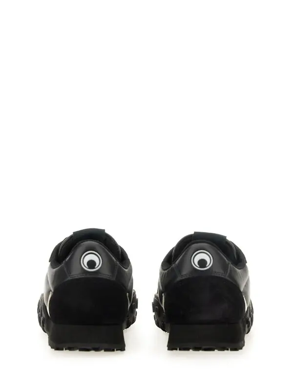 MARINE SERRE Moon Patch Sneakers - Black
