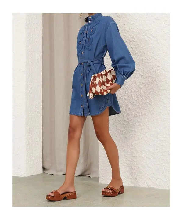 Zimmermann Long-sleeved Mini Dress