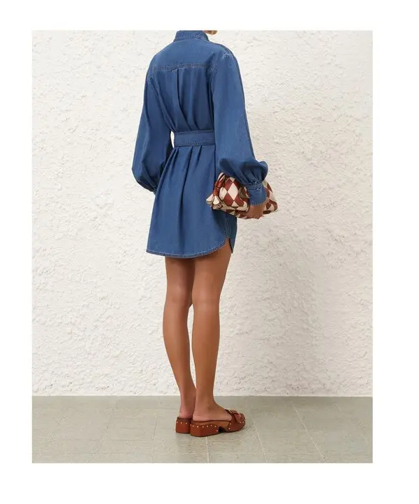 Zimmermann Long-sleeved Mini Dress