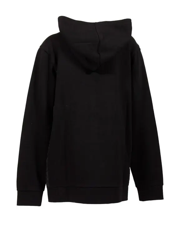 Balmain Logo Print Zipped Hoodie