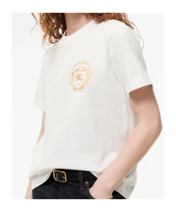 Burberry Knight Crest Cotton T-shirt