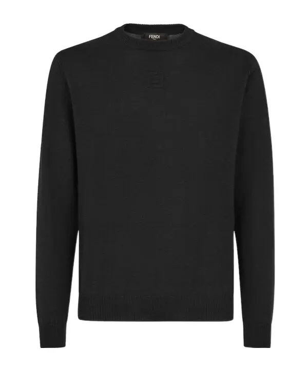 Fendi Crewneck Long-sleeve Knitted Jumper