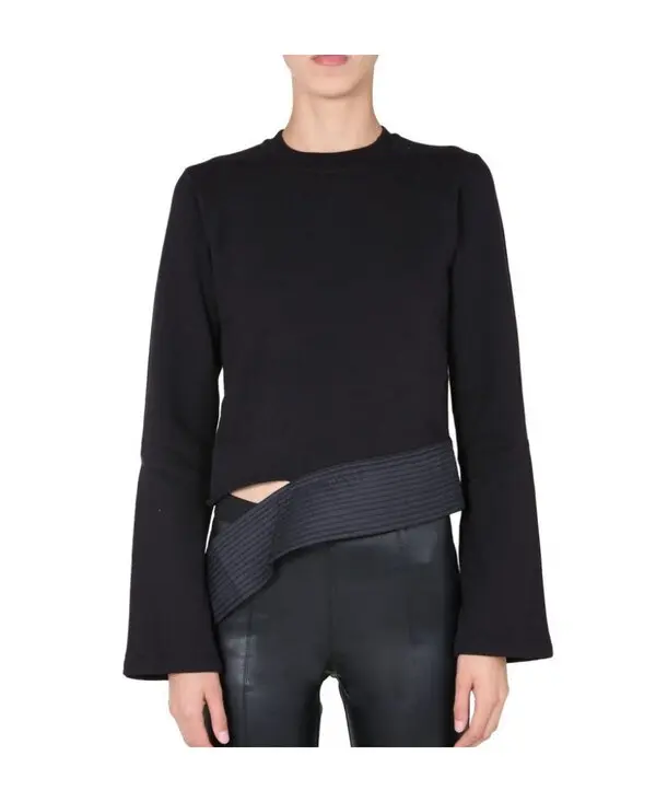 Rick Owens Asymmetrical Cut-out Top