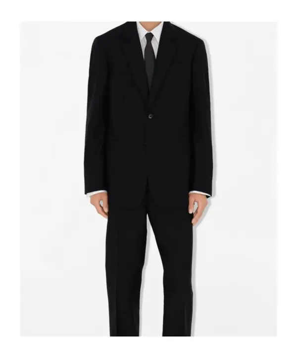 Burberry Wool Tailored Jacket