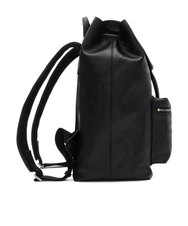 Burberry Logo Detailed Foldover Top Backpack