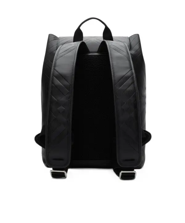 Burberry Logo Detailed Foldover Top Backpack