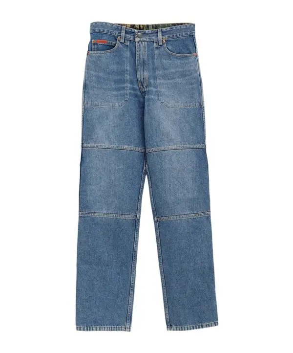 Martine Rose Reversible Camouflage-print Straight-leg Jeans