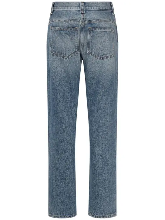 Khaite Callum Denim Straight Jeans
