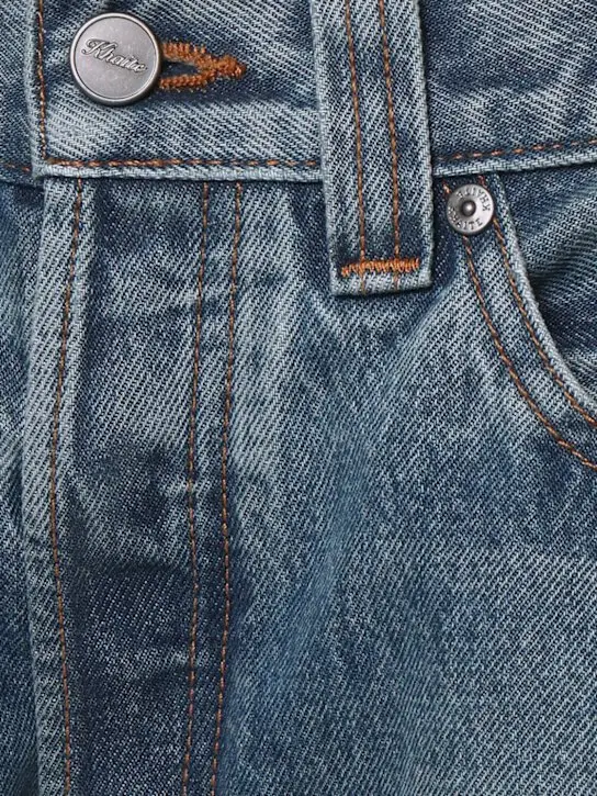 Khaite Callum Denim Straight Jeans