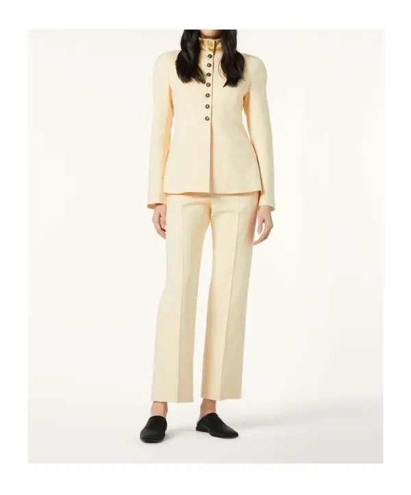Loro Piana Mid-rise Straight Leg Trousers